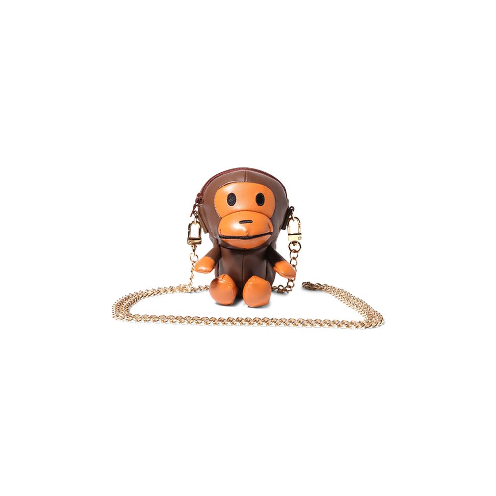 Buy BAPE Baby Milo Mini Shoulder Bag 'Brown' - 2I80 290 002 BROWN | GOAT