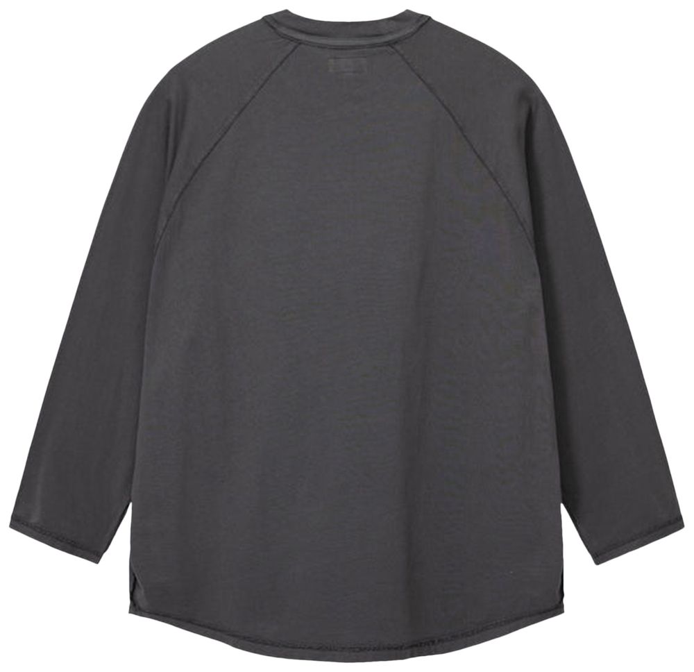 Buy Stussy Inside Out Raglan 'Faded Black' - 1140318 FADE | GOAT