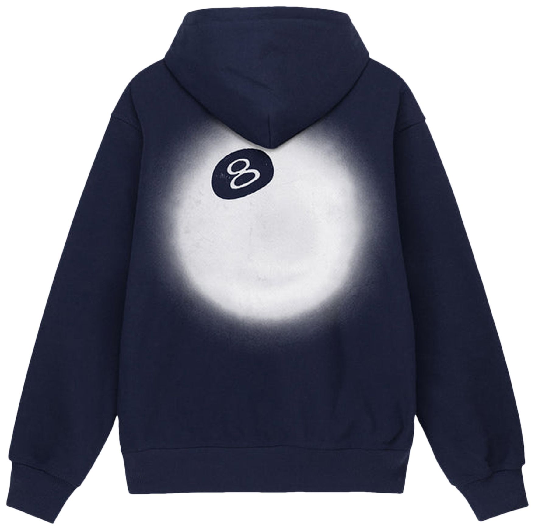 Buy Stussy 8 Ball Fade Hoodie 'Navy' - 1924846 NAVY | GOAT