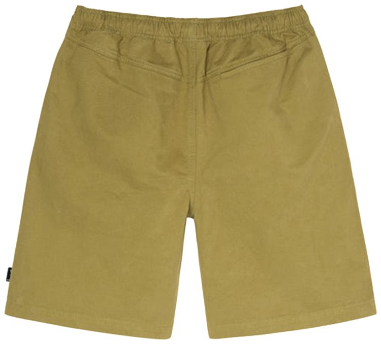 Buy Stussy Brushed Beach Short 'Bright Olive' - 112282 BRIG | GOAT