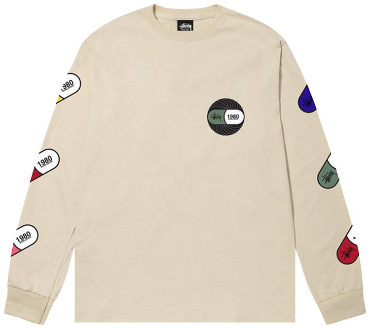 Buy Stussy Capsule Long-Sleeve Tee 'Putty' - 1994859 PUTT | GOAT