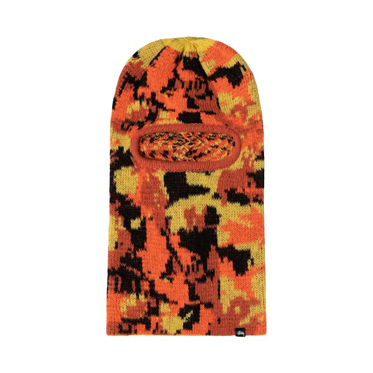 Buy Stussy Camo Balaclava 'Orange' - 1321168 ORAN | GOAT