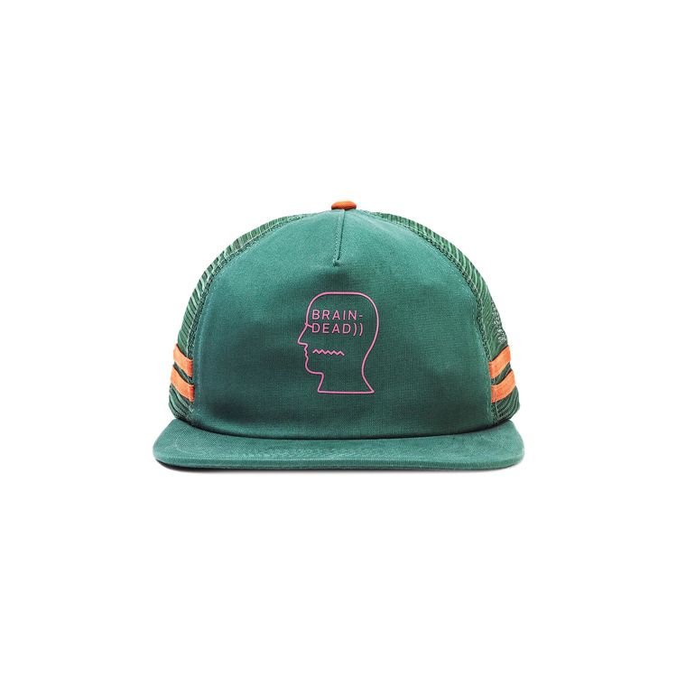 Buy Brain Dead Logohead 5 Panel Trucker Cap 'Mallard ...