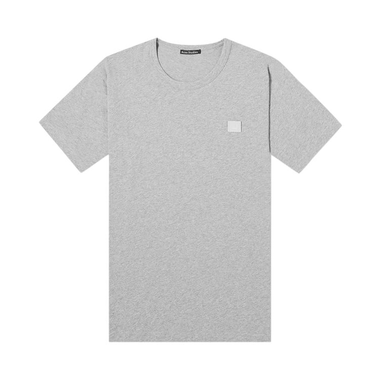 Buy Acne Studios Nash Face T-Shirt 'Light Grey Melange' - 25E173 GOAT ...
