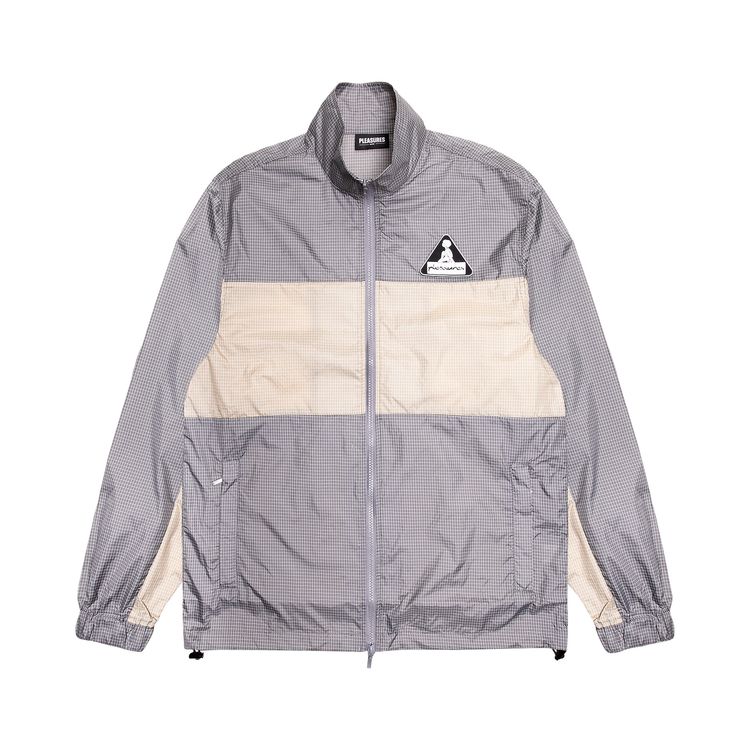 Buy Pleasures Brick Tech Track Jacket 'Grey' - P20SPCUT0022 GREY | GOAT UK