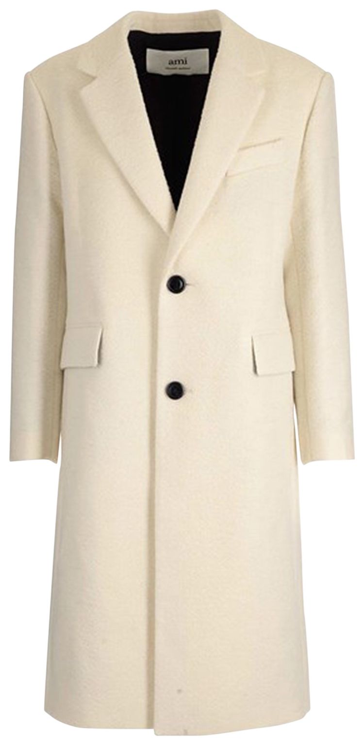Buy Ami Structured Coat 'Beige' - UCO301 259 250 | GOAT