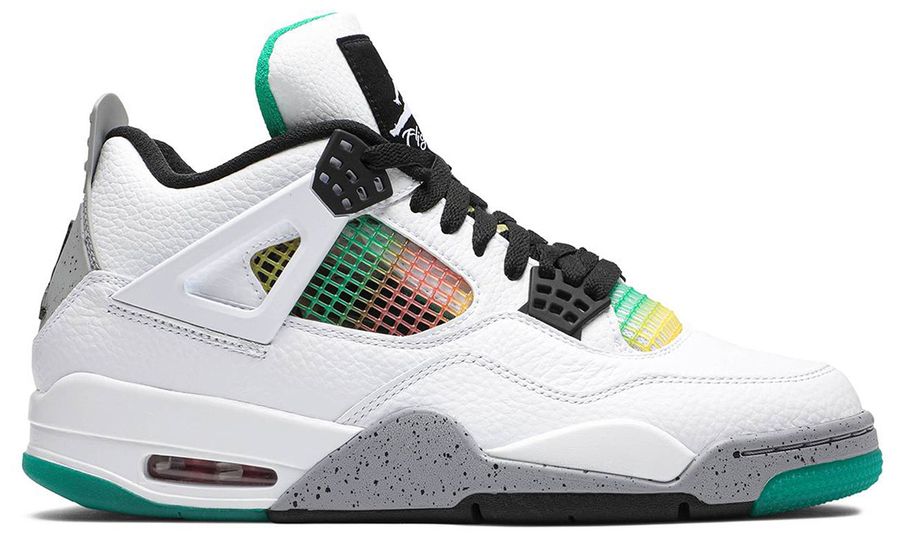 Buy Wmns Air Jordan 4 Retro 'Rasta' - AQ9129 100 | GOAT