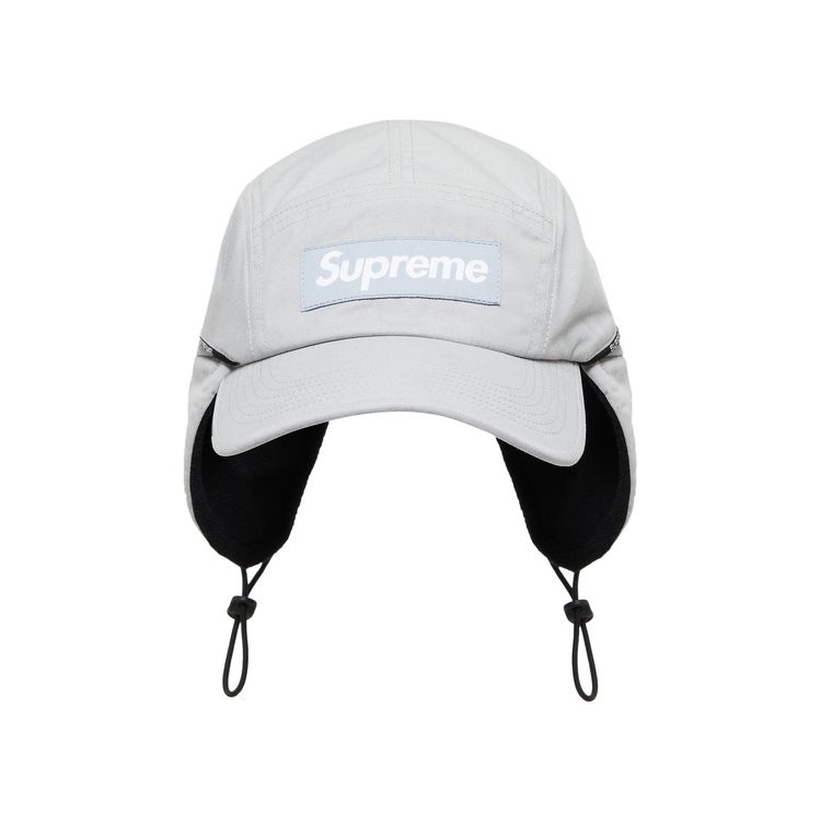 Buy Supreme Packable Ear Flap Camp Cap 'Grey' - FW22H48 GREY | GOAT