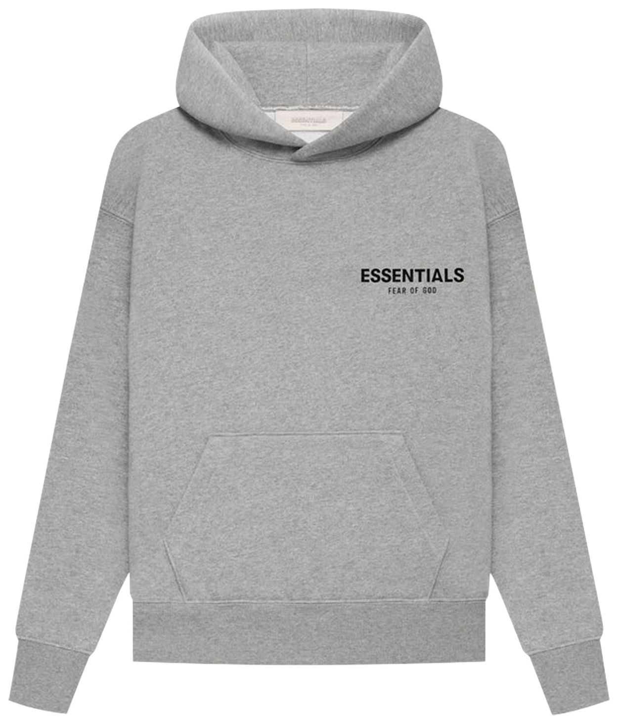 Buy Fear of God Essentials Kids Hoodie 'Dark Oatmeal' - 785SU222418K | GOAT