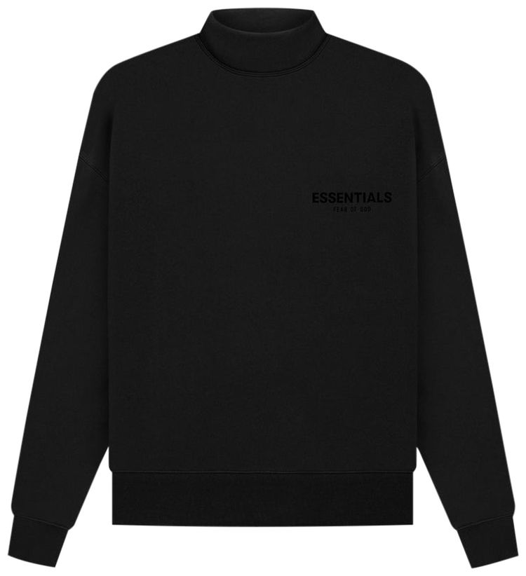 Buy Fear of God Essentials Mockneck 'Stretch Limo' - 192SU224420F | GOAT