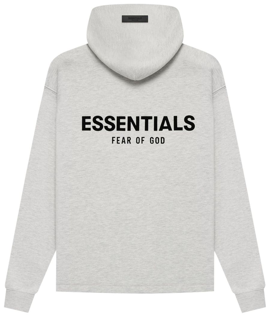 Buy Fear of God Essentials Relaxed Hoodie 'Light Oatmeal ...