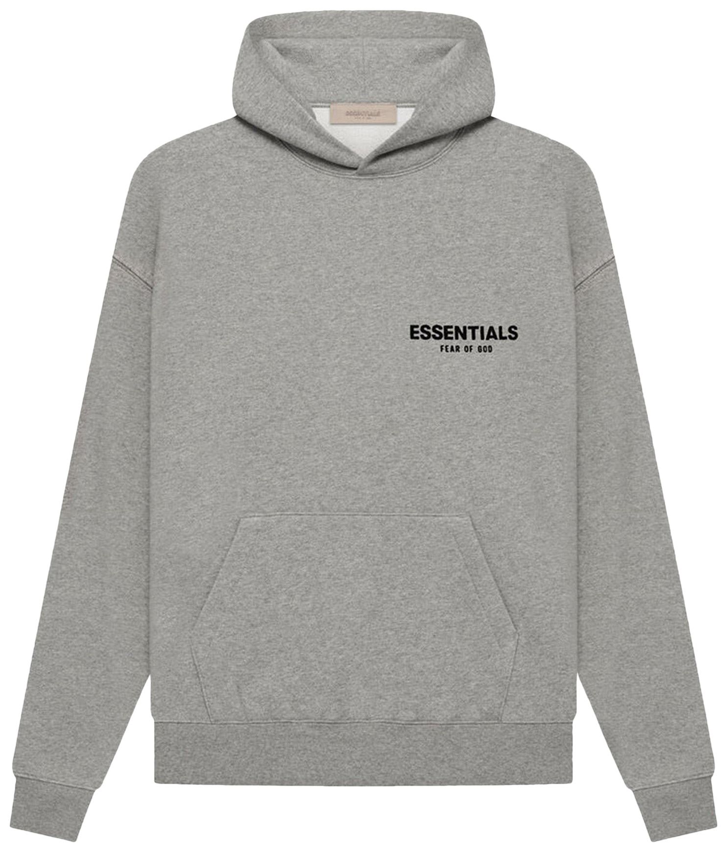 Buy Fear of God Essentials Hoodie 'Dark Oatmeal' - 192SU224418F | GOAT