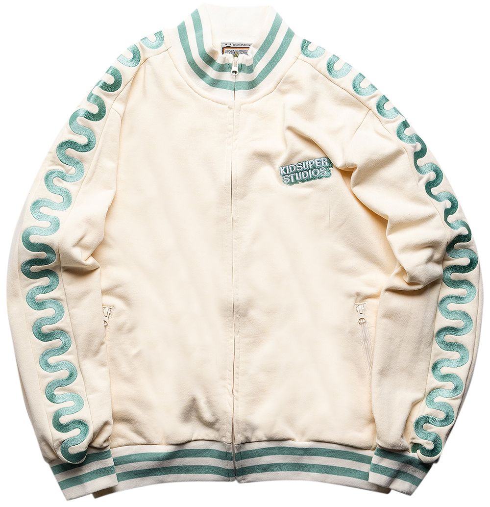 Buy KidSuper Simple Tracksuit Top 'Tan' - KSAW22 03 03 TAN | GOAT