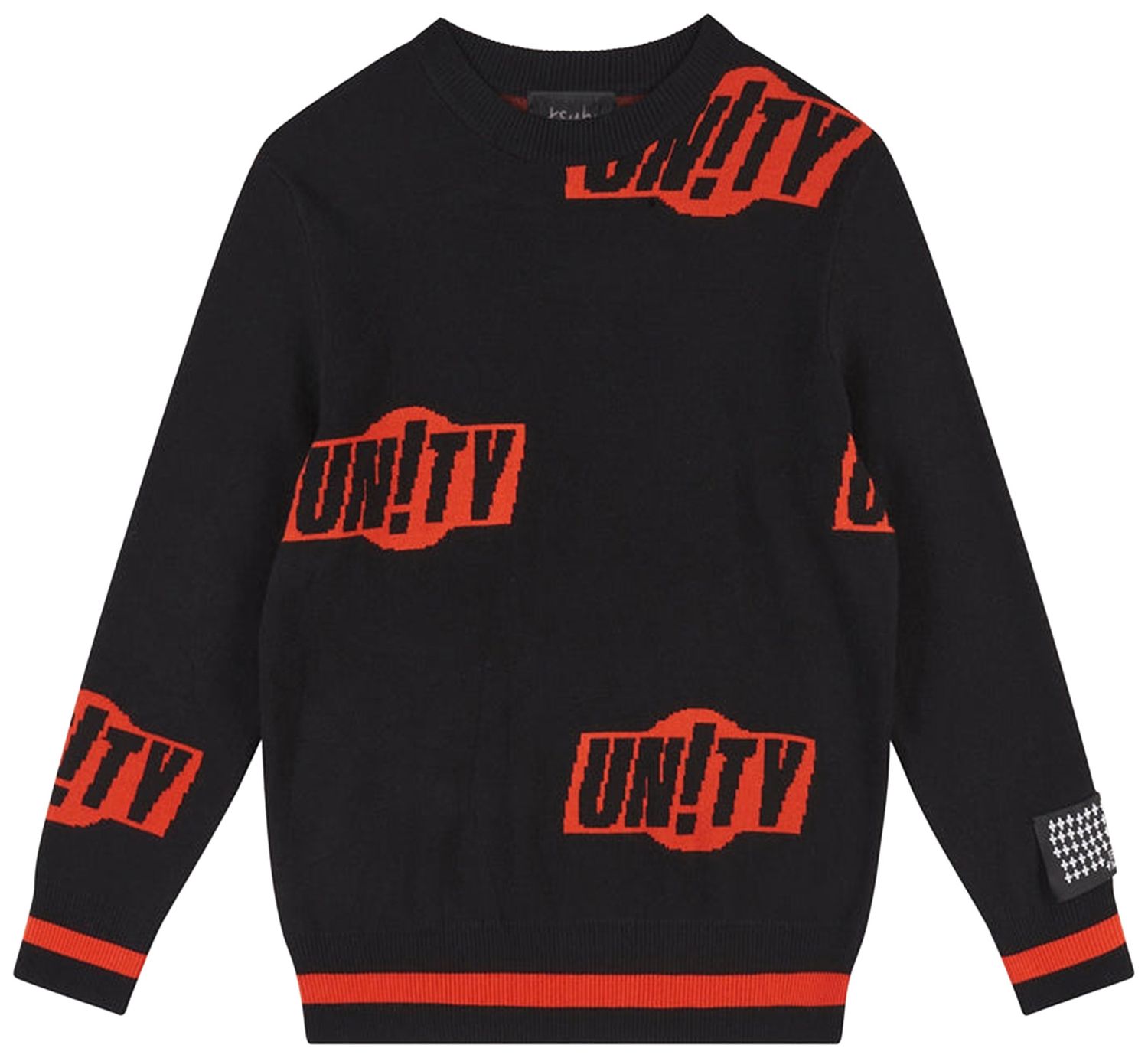 Buy Ksubi Unity Sign Knit Crew 'Black' - MPS23KW003 | GOAT