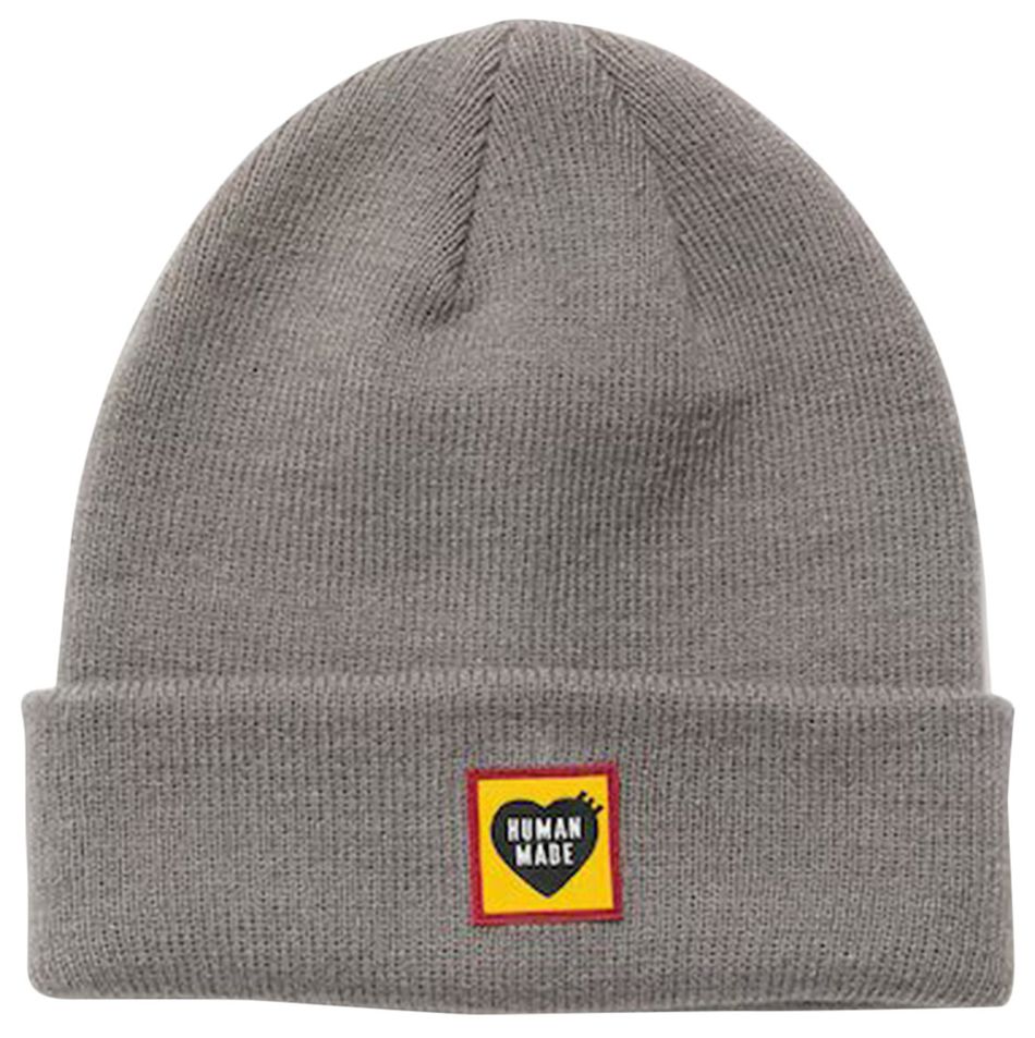 Buy Human Made Beanie 'Grey' - HM24GD024 GREY | GOAT