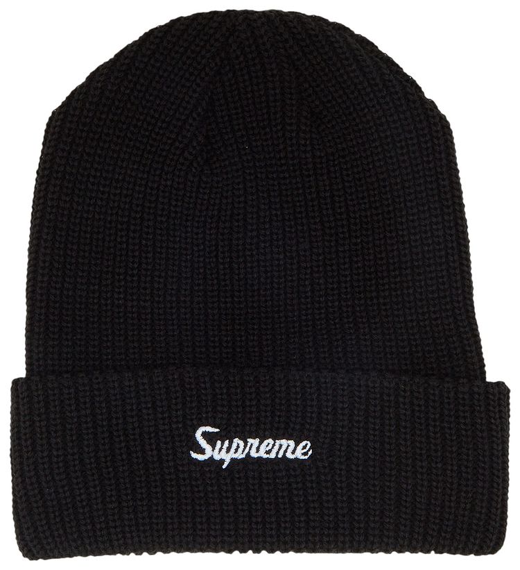 Buy Supreme Loose Gauge Beanie 'Black' - FW22BN68 BLACK | GOAT