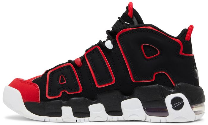 Buy Nike Air More Uptempo GS 'Red Toe' - FB1344 001 | GOAT