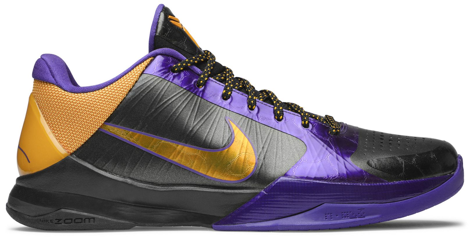 Buy Nike Zoom Kobe 5 'Lakers Away' - 386429 071 | GOAT