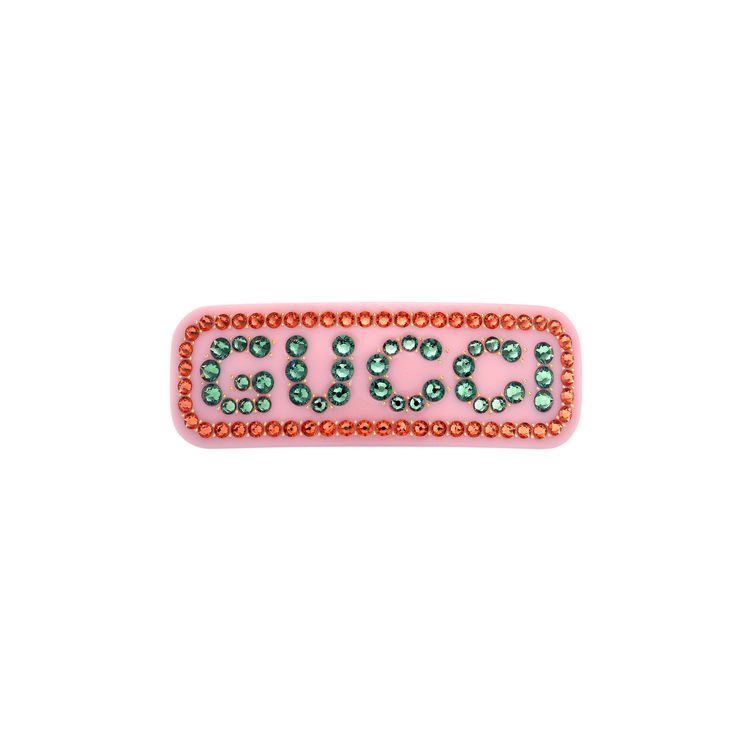 Buy Gucci Crystal Single Hair Barrette 'Red/Green' - 590039 I4771 8525 ...