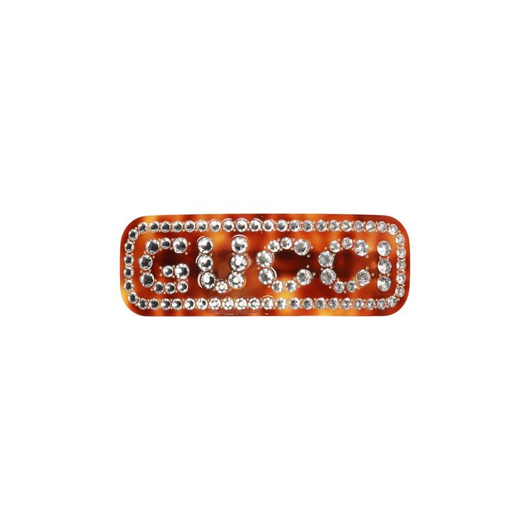 Buy Gucci Crystal Single Hair Barrette 'Tortoise Shell' - 590039 I4771 ...