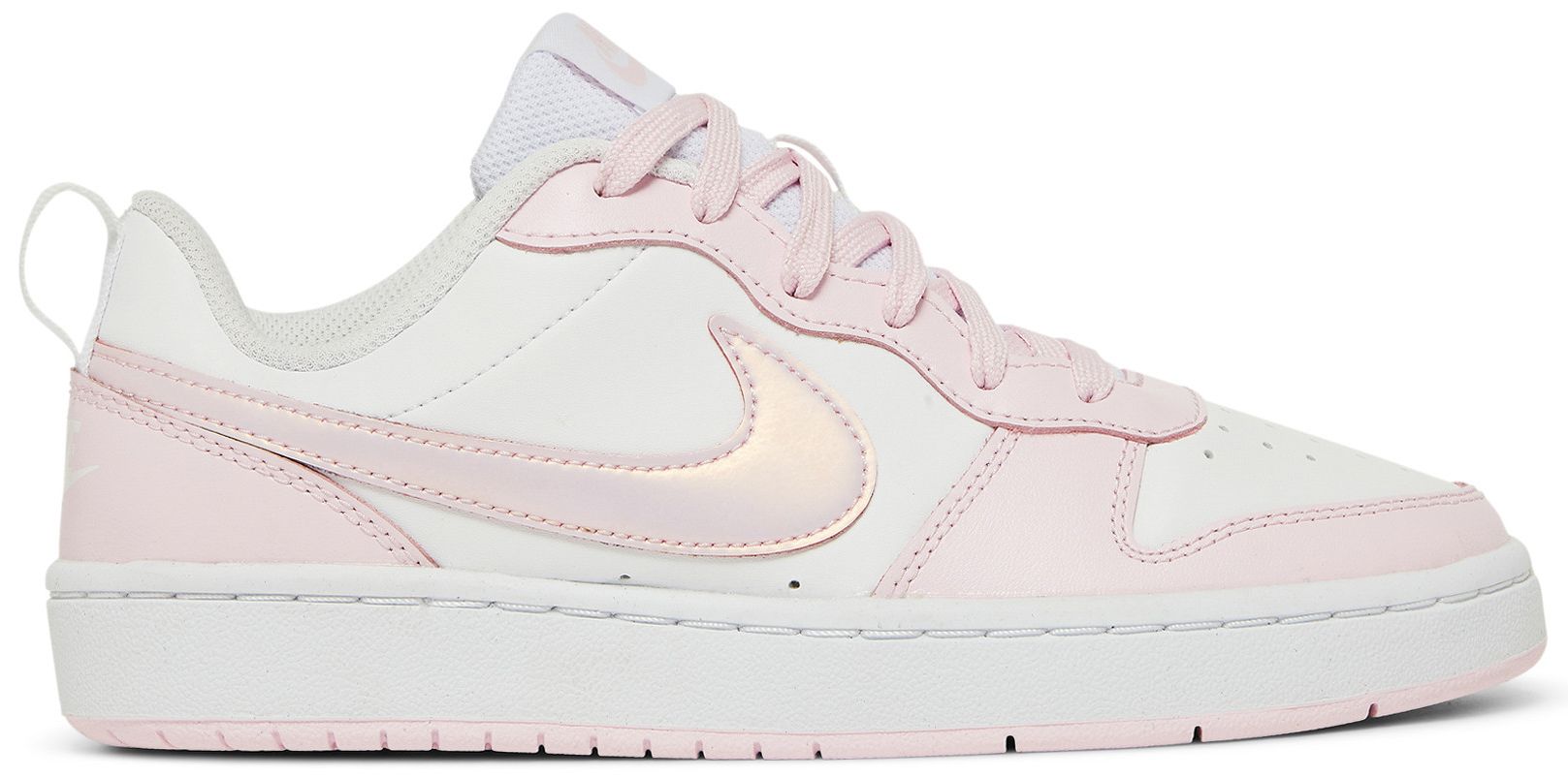 Buy Nike Court Borough Low 2 SE GS 'White Pink Foam' - DQ0492 100 | GOAT