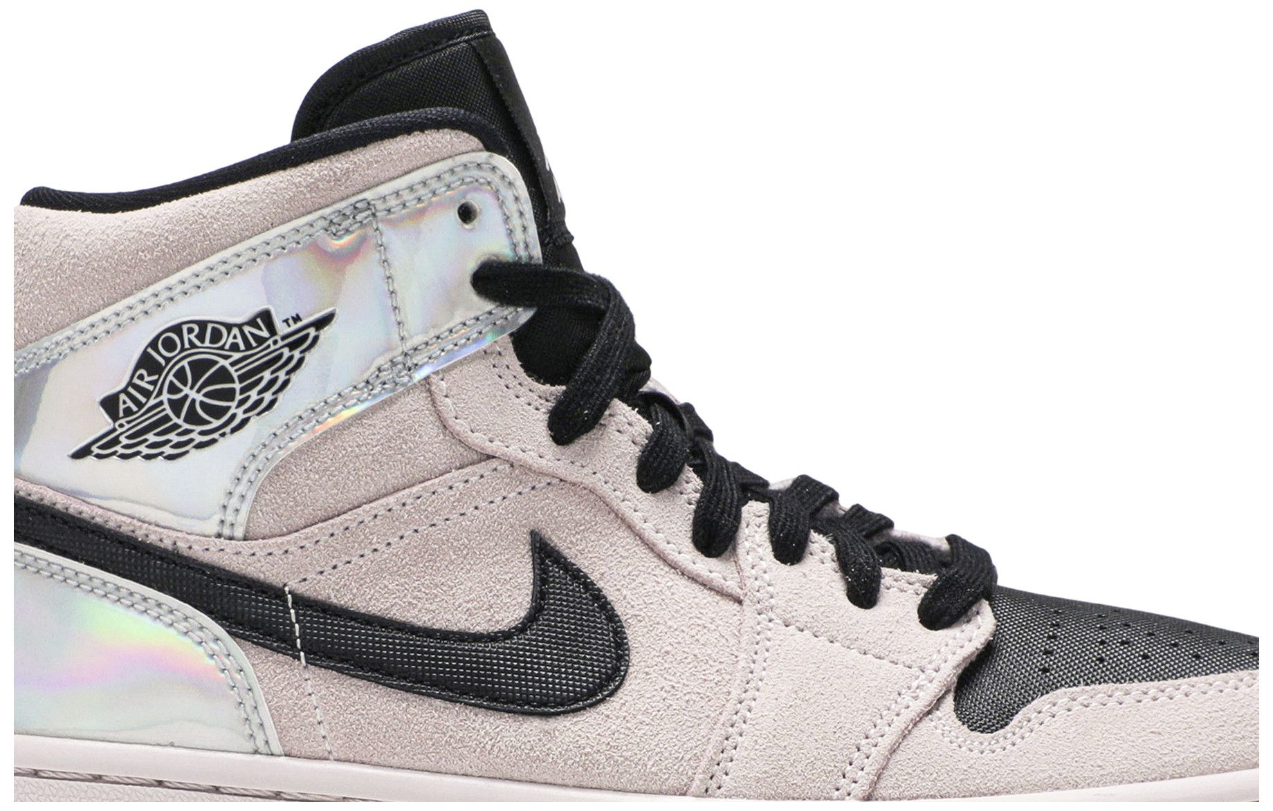 Buy Wmns Air Jordan 1 Mid 'Iridescent' - BQ6472 602 | GOAT