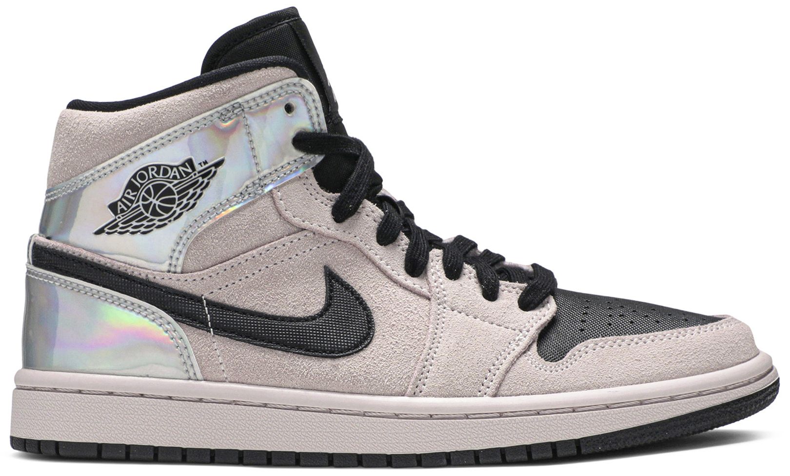 Buy Wmns Air Jordan 1 Mid 'Iridescent' - BQ6472 602 | GOAT