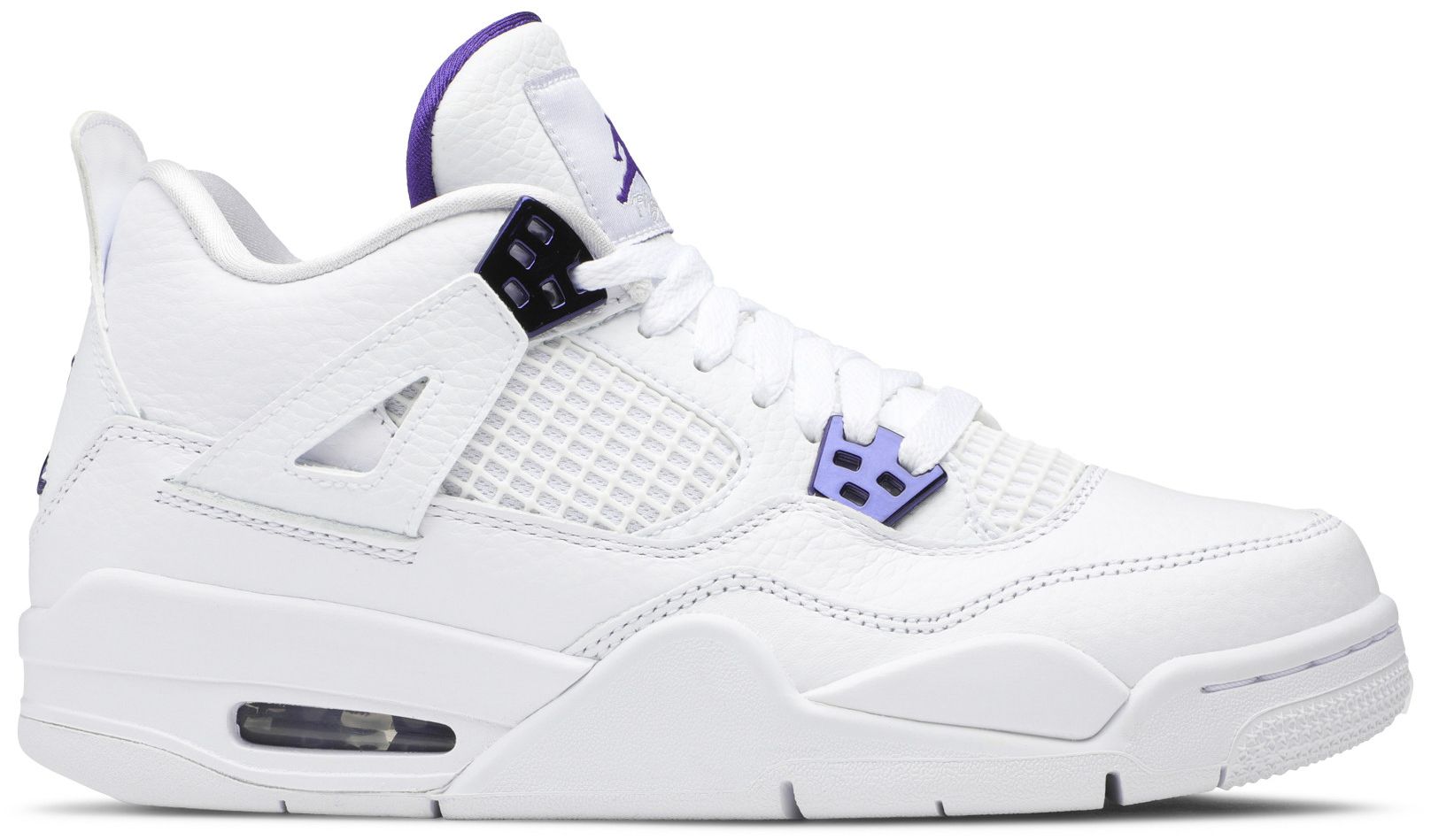 Buy Air Jordan 4 Retro GS 'Purple Metallic' - 408452 115 | GOAT