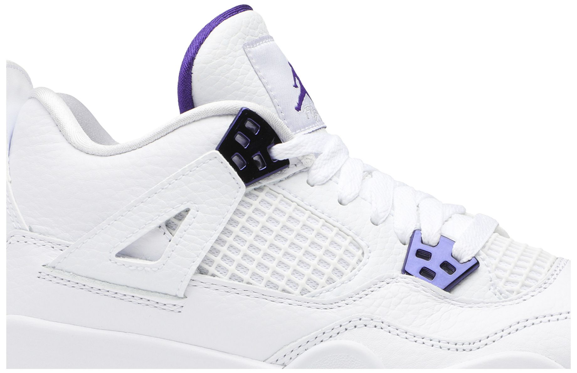 Buy Air Jordan 4 Retro GS 'Purple Metallic' - 408452 115 | GOAT