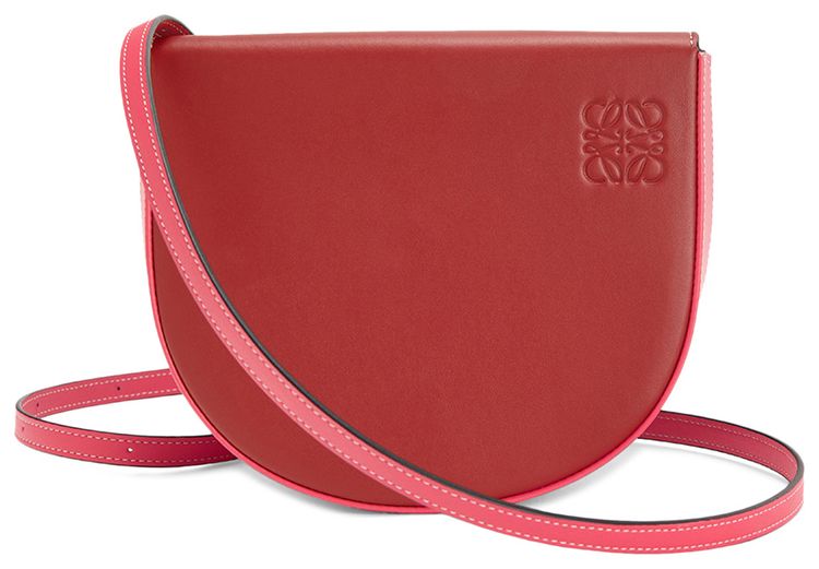 Buy Loewe Heel Bag 'Pomodoro/Poppy Pink' - 103 21 V01 6439 | GOAT