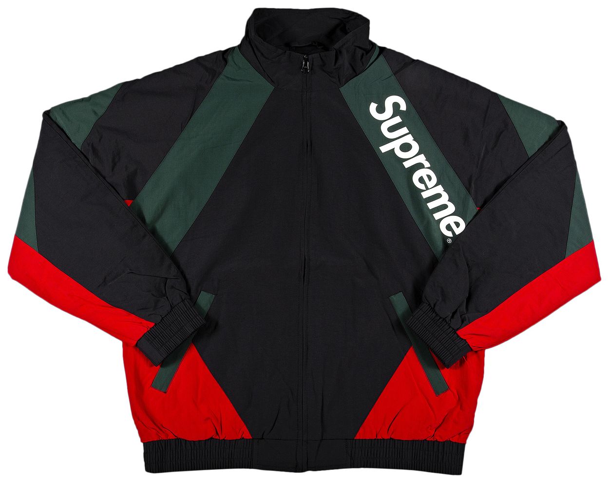 Buy Supreme Paneled Track Jacket 'Black' - SS20J47 BLACK | GOAT