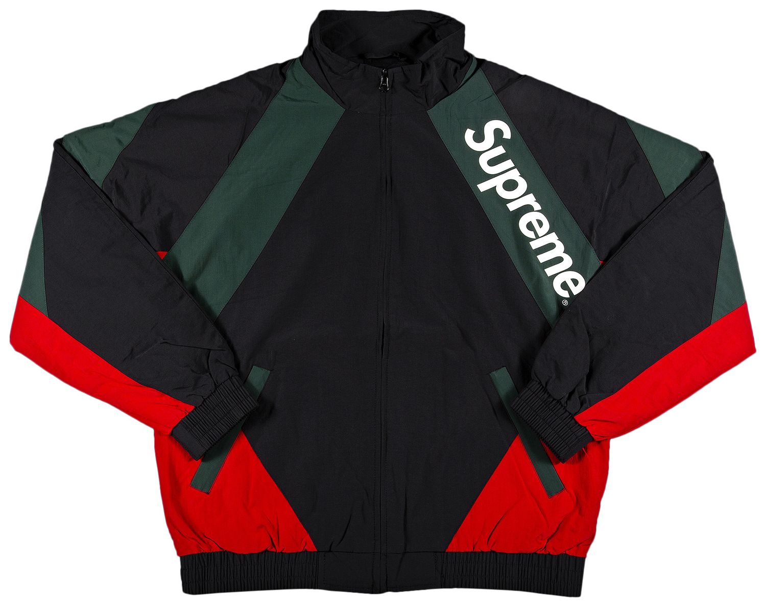Buy Supreme Paneled Track Jacket 'Black' - SS20J47 BLACK | GOAT