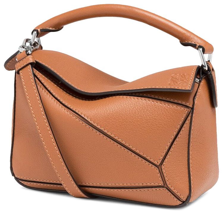 Buy Loewe Puzzle Mini Bag 'Tan' - 322 30 U95 PS20 2530 | GOAT