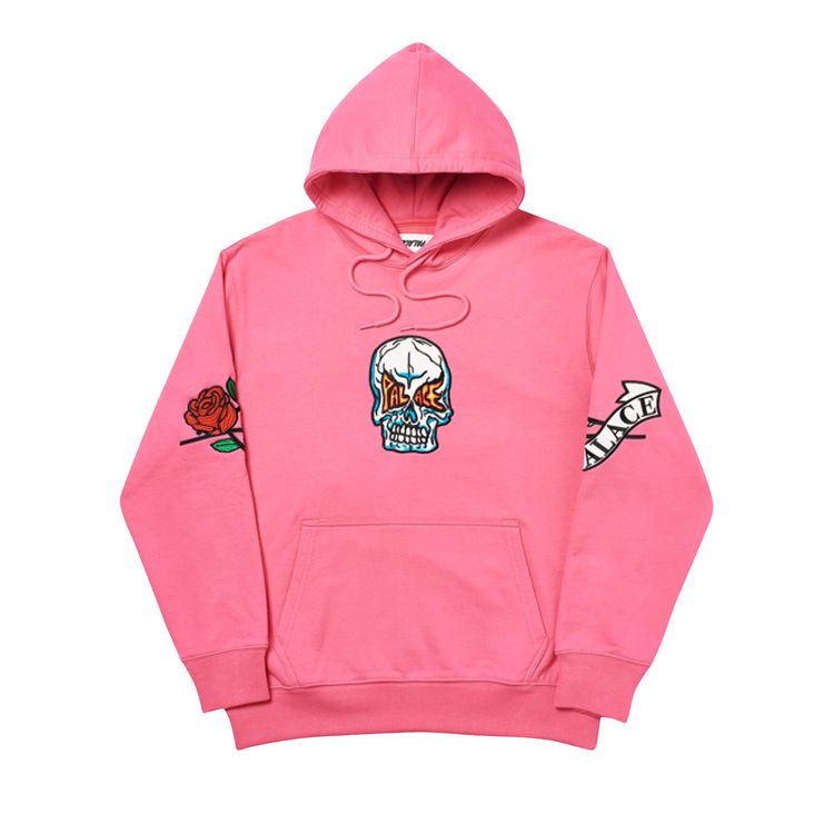 Buy Palace Hesh Mit Fresh Hood 'Pink' - P18CS113 | GOAT