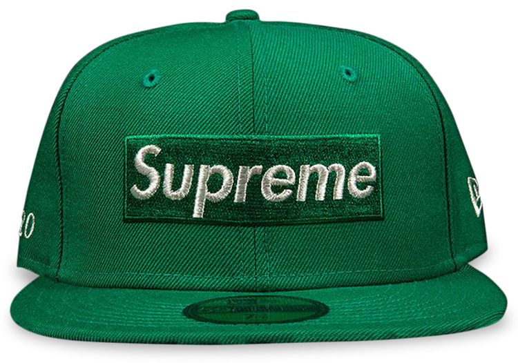 Buy Supreme $1M Metallic Box Logo New Era 'Green' - SS20H21 GREEN | GOAT