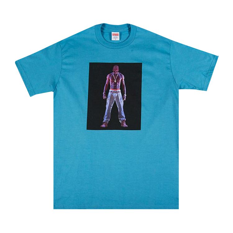 Buy Supreme Tupac Hologram Tee 'Light Slate' - SS20T34 LIGHT SLATE | GOAT