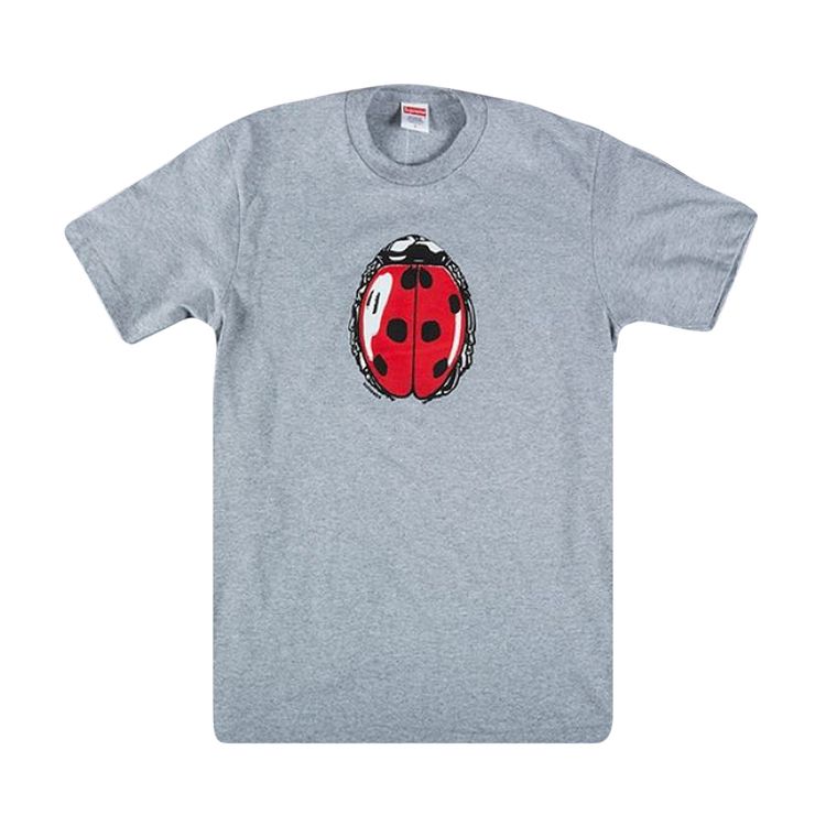 Buy Supreme Ladybug Tee 'Heather Grey' - SS18T39 HEATHER GREY | GOAT