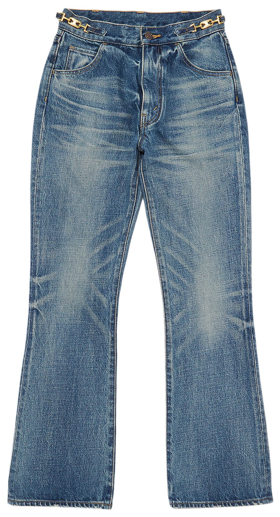 Buy CELINE Dylan Flared Jeans 'Union Wash' - 2N678930F 07UW | GOAT