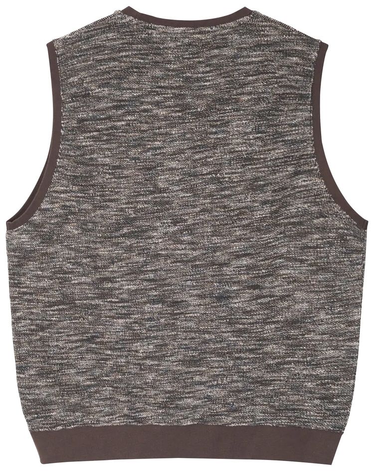 Buy Stussy Marled Knit Vest 'Multicolor' - 1140316 MULT | GOAT