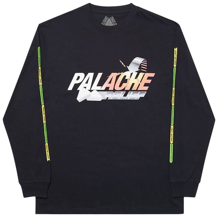 Buy Palace Palache Longsleeve 'Black' - P18LS011 | GOAT