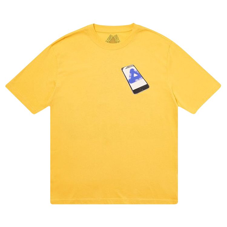 Buy Palace Tri-Phone T-Shirt 'Yellow' - P18TS120 | GOAT