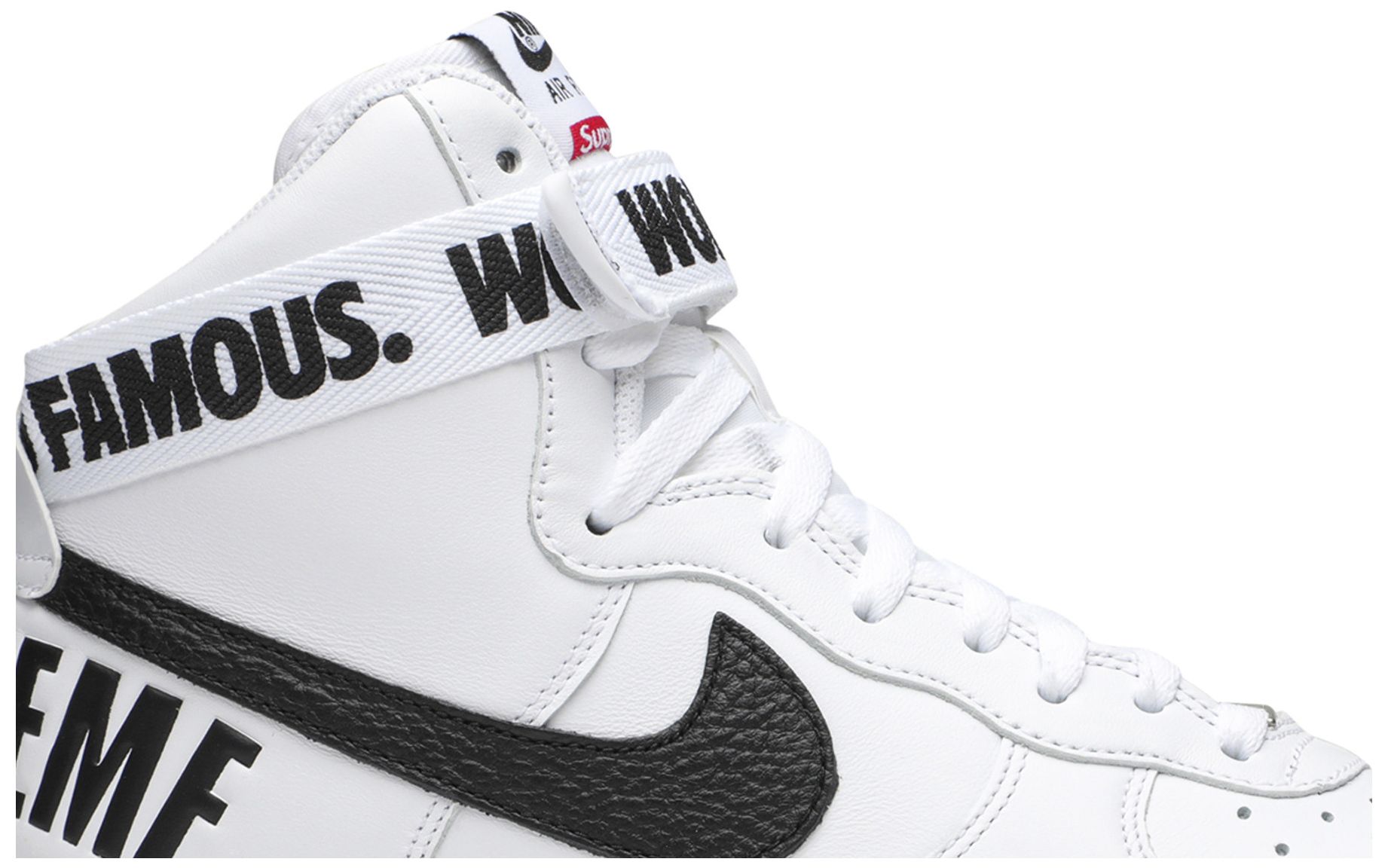 Buy Supreme x Nike Air Force 1 High Supreme 'White' - 698696 100 | GOAT