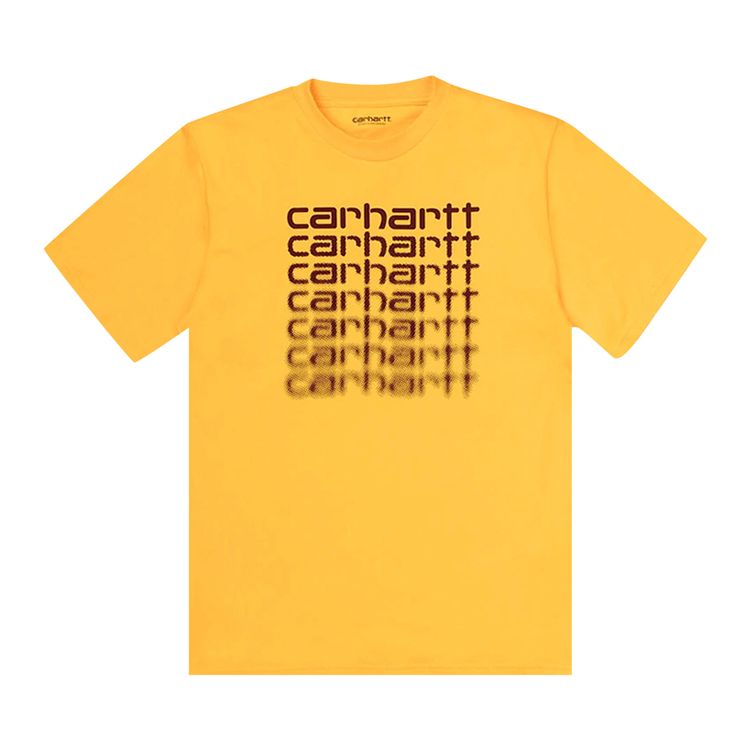 Buy Carhartt WIP Short-Sleeve Fading Script T-Shirt 'Sunflower ...