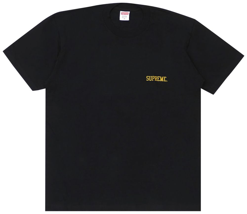 Buy Supreme x Automobili Lamborghini Tee 'Black' - SS20T1 BLACK | GOAT