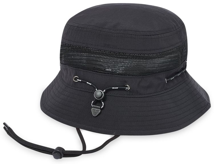 Buy Palace Shock Shell Bucket 'Black' - P18H010 | GOAT UK