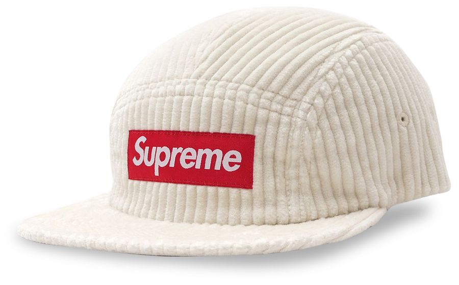 Buy Supreme Wide Wale Corduroy Camp Cap 'Natural' - SS20H67 NATURAL | GOAT