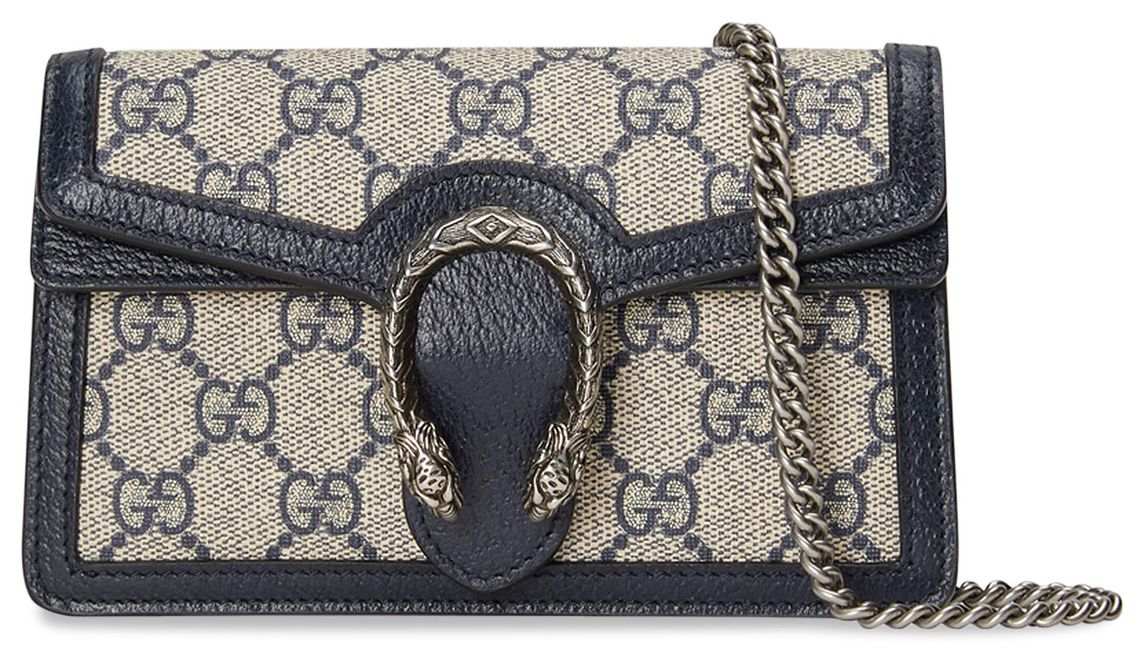 Buy Gucci Dionysus GG Super Mini Bag 'Beige/Blue Supreme' - 476432 ...