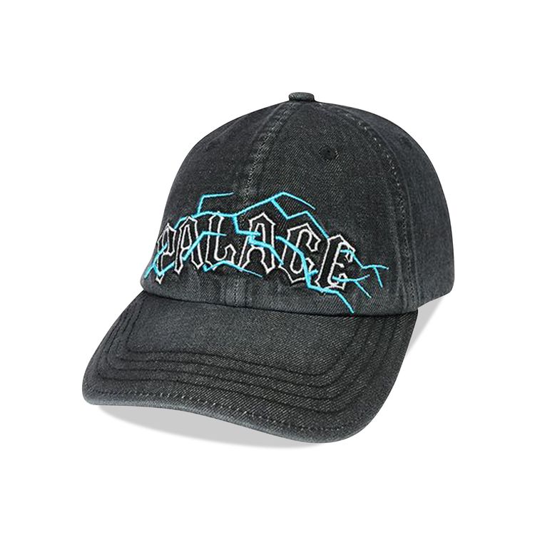 Buy Palace Hesh Express Denim 6-Panel 'Black Stonewash' - P18H022 | GOAT