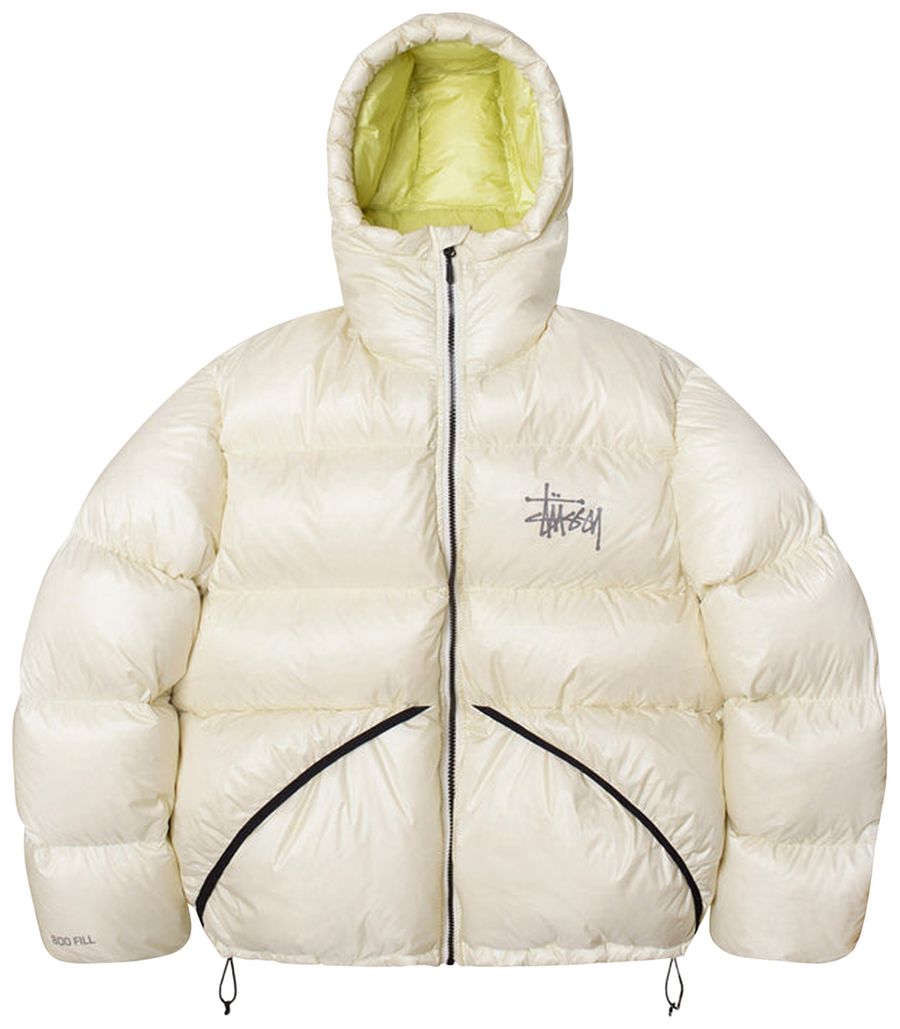 Buy Stussy Micro Ripstop Down Parka 'Bone' - 115685 BONE | GOAT