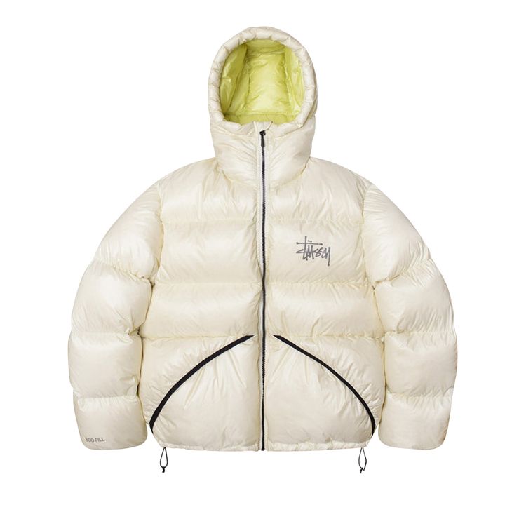 Buy Stussy Micro Ripstop Down Parka 'Bone' - 115685 BONE | GOAT